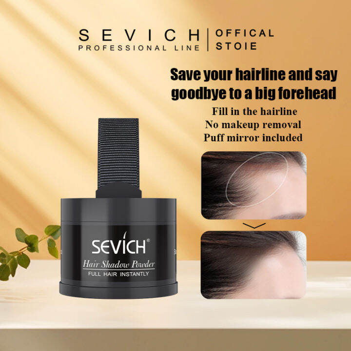 SEVICH Hair Shadow Powder Thin 13 Colors With Mirror And Puff Hairline ...
