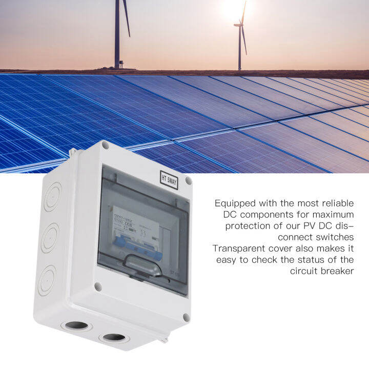 Solar DC Circuit Breaker IP65 Waterproof Long Distance Communication ...