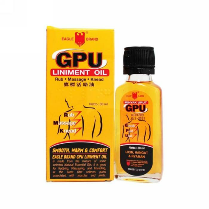 Minyak GPU Liniment Oil 30ml | Lazada