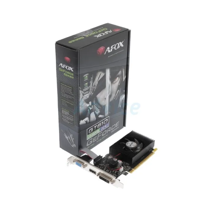 VGA AFOX GEFORCE GT 610 - 2GB DDR3 [AF610-2048D3L7-V6] | Lazada.co.th