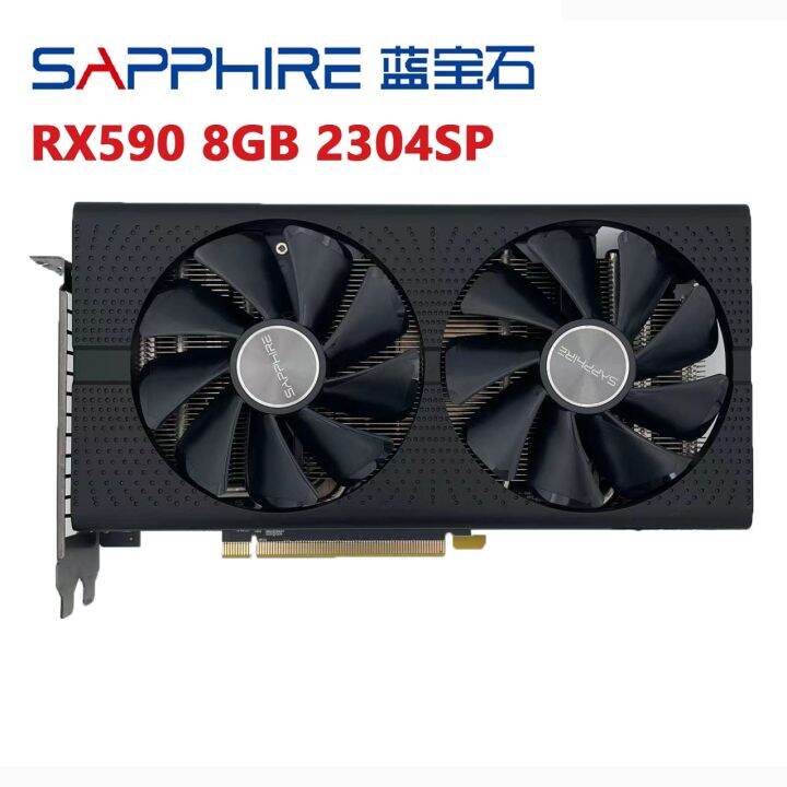 SAPPHIRE RX 590 8G Graphics Card D5 2304SP GDDR5 Video Cards For AMD ...