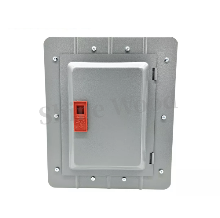 S.W Electrical Panel Box 4x4(8holes)#237 | Lazada PH