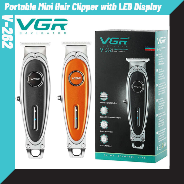 มาใหม่ล่าสุด..VGR -262 ปัตตาเลี่ยนไร้สาย ตัดแต่งทรงผม | Lazada.co.th