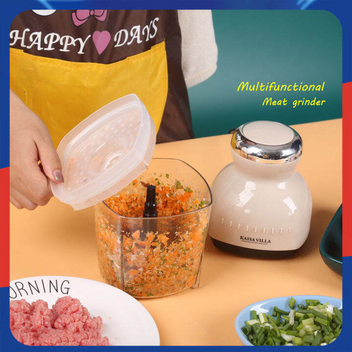 Kaisa Villa Electric Meat Grinder Household Electric Small Multifunctional food chopper grinder ...