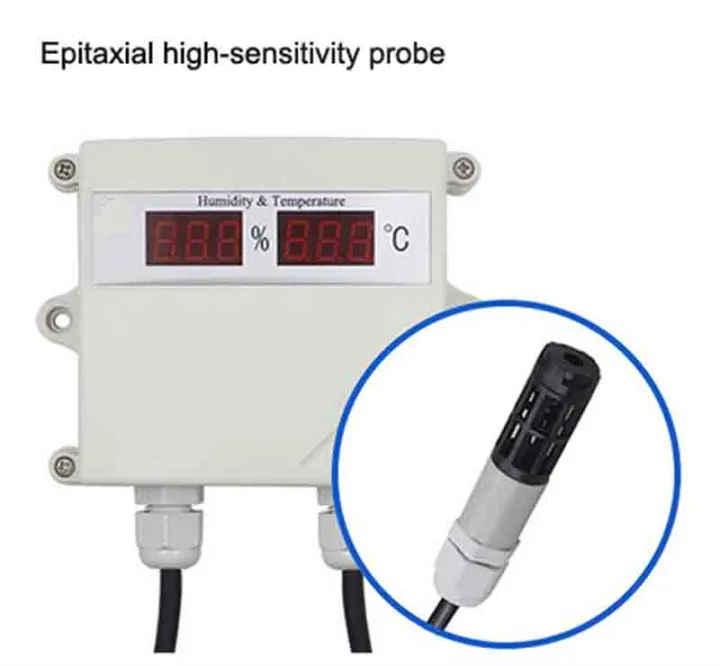 Temperature And Humidity Sensor 485 Agricultural Greenhouse Digital ...