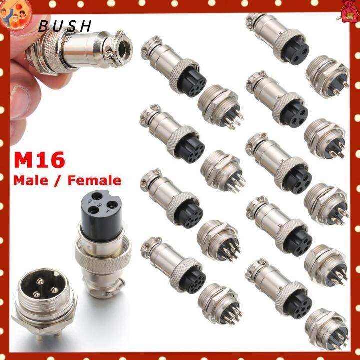 BUSH Accessories Wiring Adapter Panel M16 Male / Female Aviation Plug ...