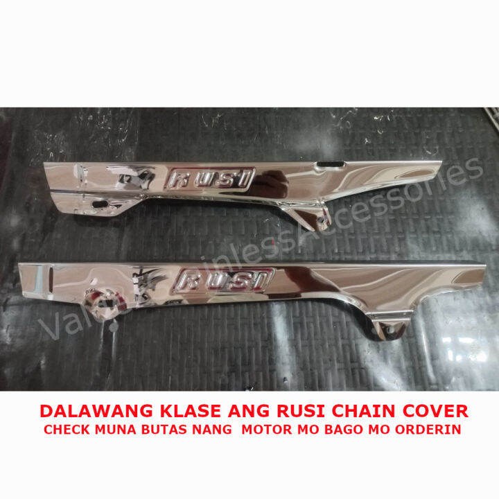 Rusi Macho TC-150 RUSI TC 125 RUSI TC 175 , Chain Cover Upper Stainless ...