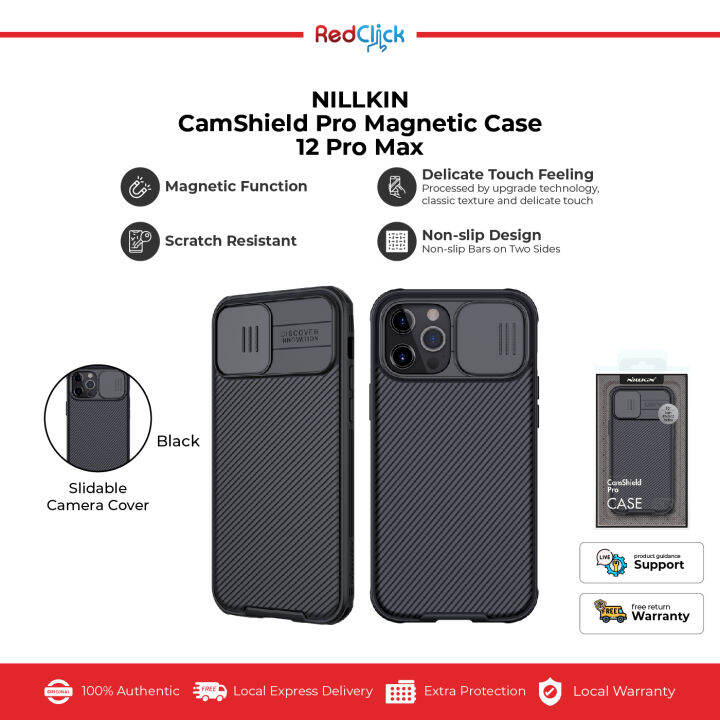 Nillkin CamShield Pro Magnetic Slide Cover For Camera Protection Back Case for iPh 14 /14 Plus ...