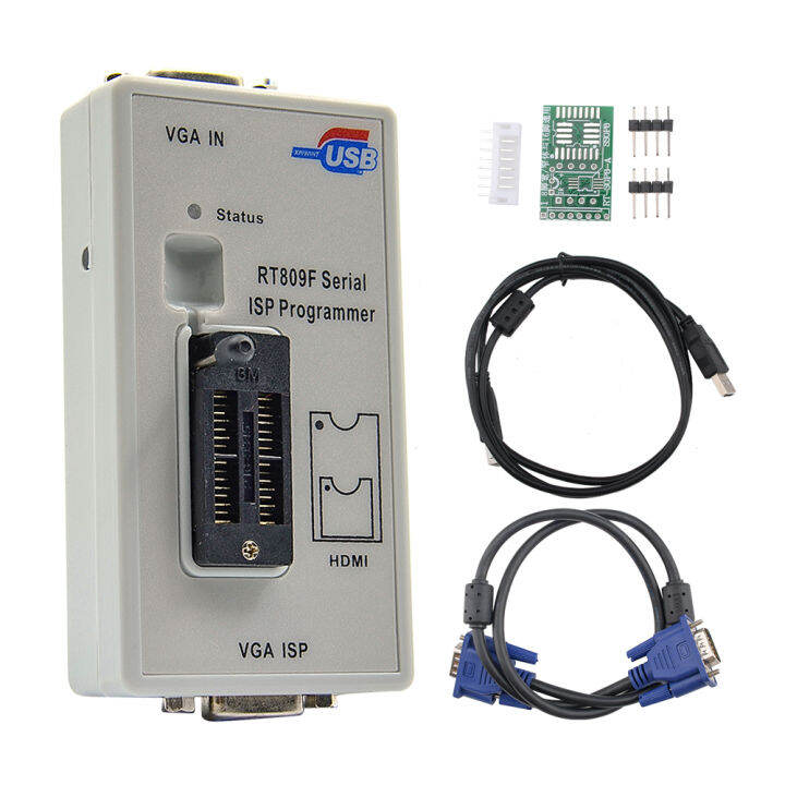 W 11 Adapters Rt809f Isp Lcd Usb Programmer Repair Tools For 24 25 93 Serise Ic Lazada Ph