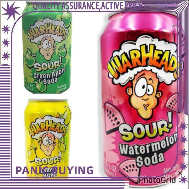 【mga bagay na may pagkain】 Warheads Sour! Lemon Soda / Warheads Sour ...