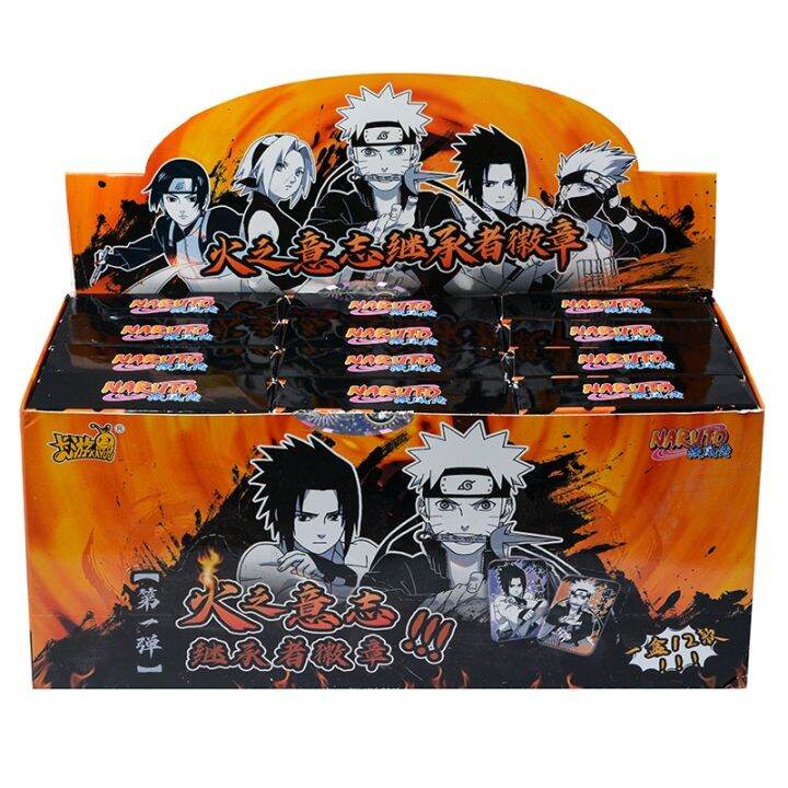 Kayou Naruto Fire's Will Successor Badge BR Card Full Set Of Tinplate ...