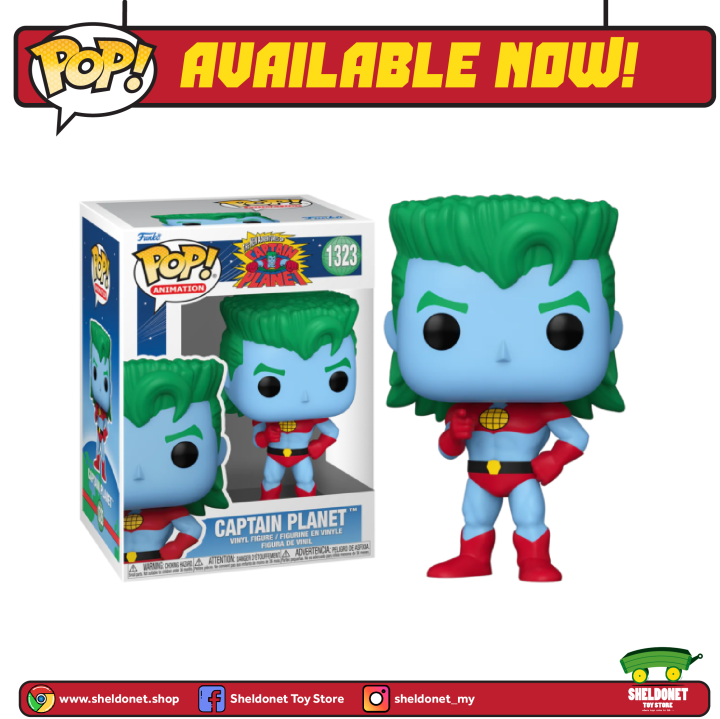 Funko Pop! Animation: Captain Planet and the Planeteers - Captain ...