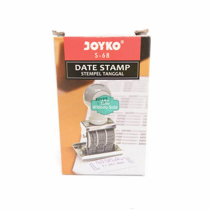 Stempel Tanggal Lunas Kenko S68 Date Stamp 5x8cm Stamp Stamper Cap ...