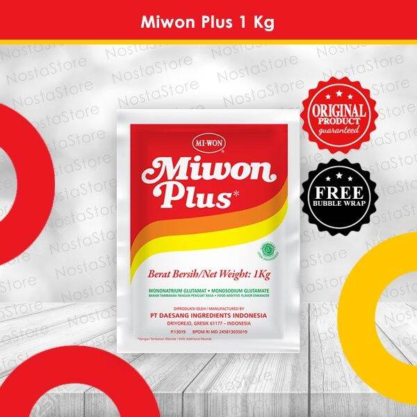 Miwon Plus / MSG / Penyedap Rasa Miwon 1 Kg | Lazada Indonesia