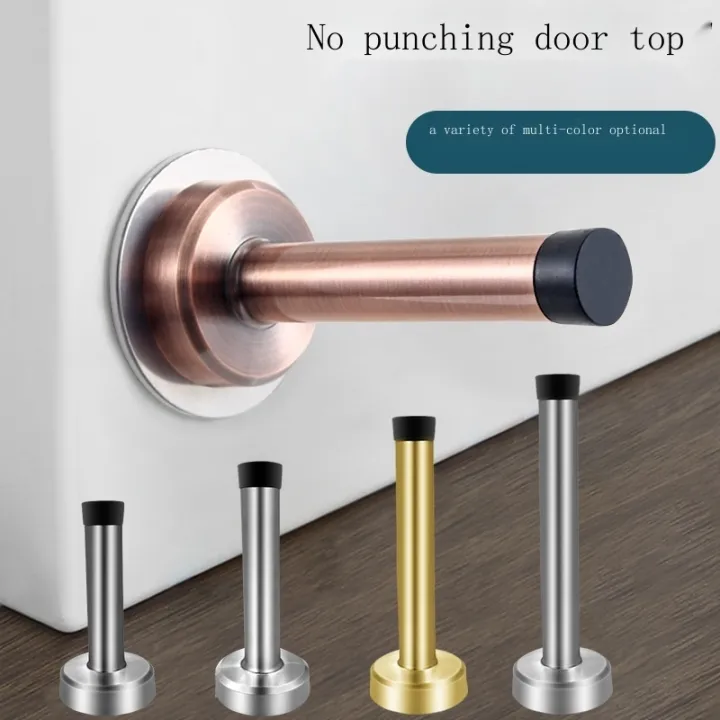 Door Block Lengthened Punching Free Door Top Anti-Collision Rubber Door ...
