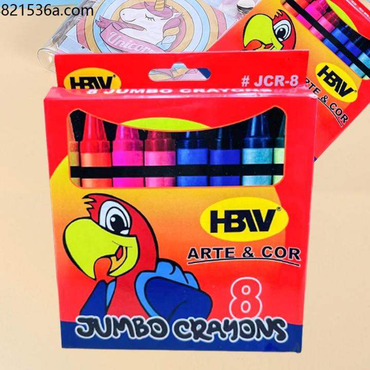 spot sales ♘8 Colors Jumbo Crayons, Art Color, Crayola | Lazada PH