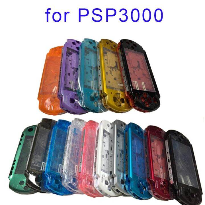 เคสแบบเปลือกหอยทั้งชุดใหม่14สีสำหรับ PSP 3000มีโลโก้เคสแบบเชลล์สำหรับ ...