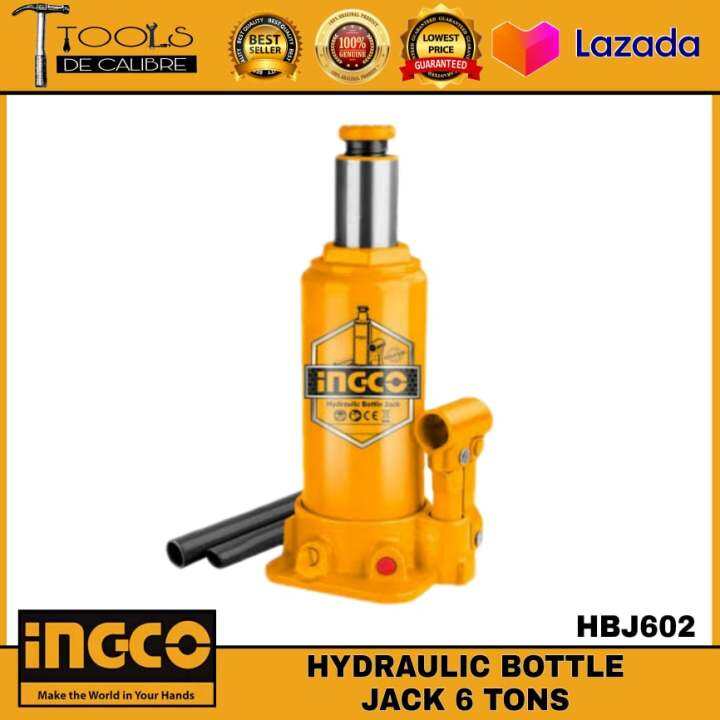 INGCO 6Tons Hydraulic Bottle Jack (HBJ602) | Lazada PH