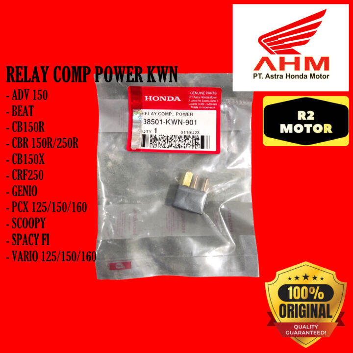 RELAY COMP POWER BENDIK SWITCH STARTER 38501-KWN AHM HONDA ADV BEAT ...