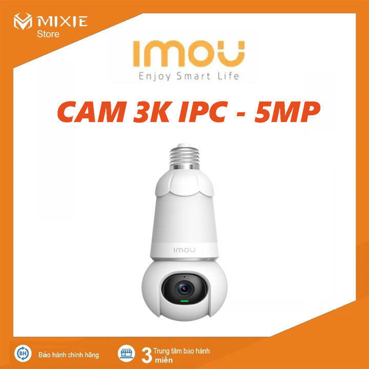 Camera Bóng Đèn IMOU Bulb CAM 3K IPC-S6DP 5Mp I WiFi Xoay 360 độ Thông ...