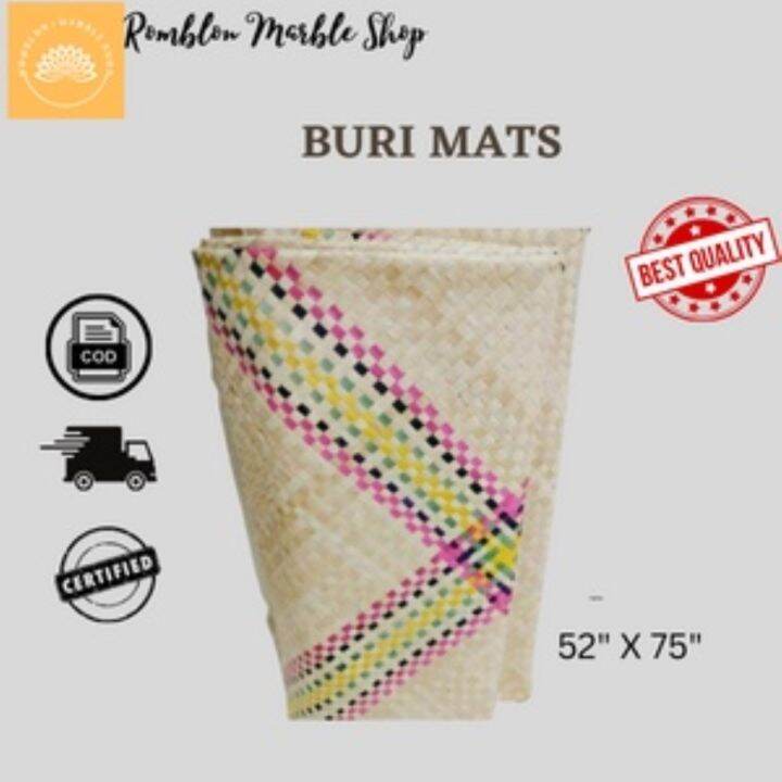 Double Buri Native Banig Mat Picnic Sleeping Mat | Lazada PH