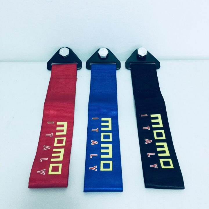 MOMO JDM Towing Ropes Car Tow Hook Styling Tow Strap | Lazada PH