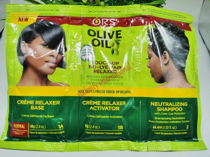 Organic Root Olive Oil Creme Relaxer pack 3-in-1 | Lazada.co.th