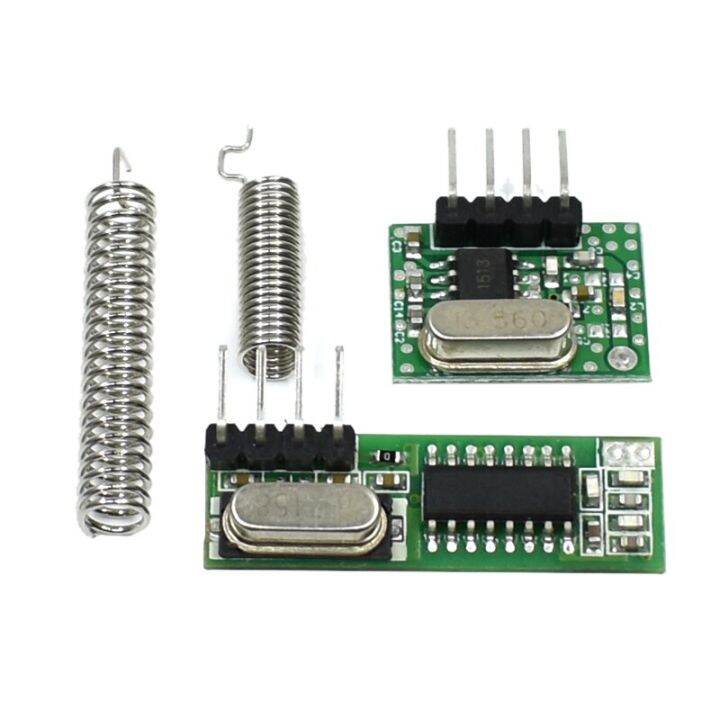 433 Mhz Superheterodyne RF Receiver และ Transmitter Module 433Mhz ...