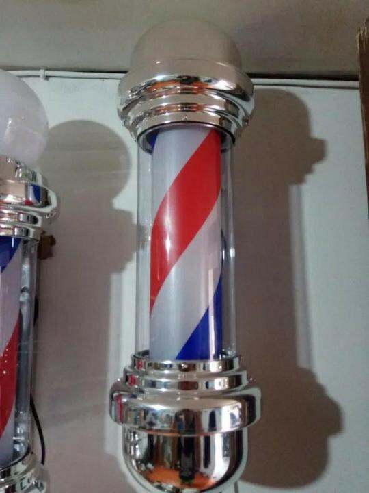 Barberpole lampu barbershop LED indoor outdoor lampu barber shop ...