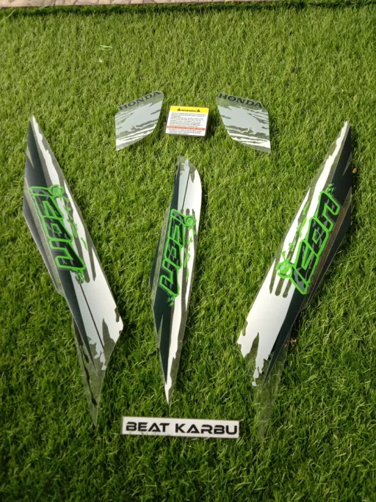 STRIPING BEAT KARBU TRANSPARAN VARIASI LIST STICKER 17 | Lazada Indonesia