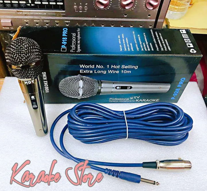 Microphone HDT P-918 Professional Dynamic Microphone /Heavy Duty Wire ...