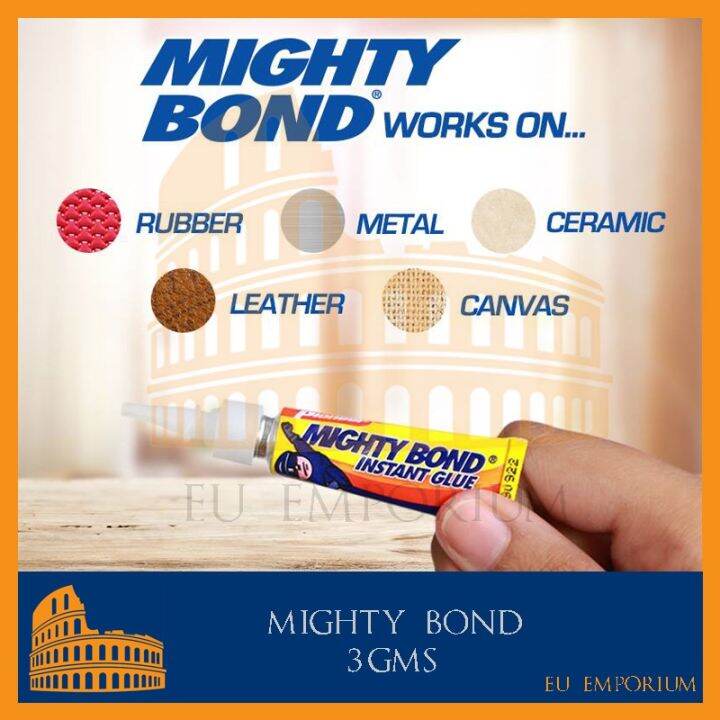 Mighty Bond Instant Adhesive Super Glue Clear Glue-3 gms [EU EMPORIUM ...