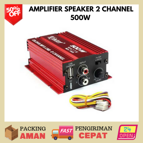 Amplifier Speaker 2 channel 500W / Amplifier Power Speaker 12 Inch ...