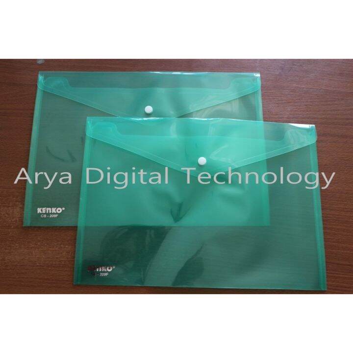 Document Bag Tas Dokumen Hijau Kenko CB209F Map Kantong Plastik Murah | Lazada Indonesia