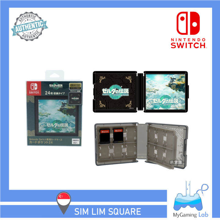 [JP Exclusive] Nintendo Switch Card Case Card Pocket 24 The Legend of ...