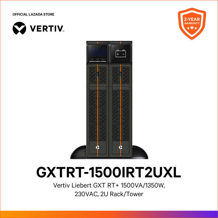 Vertiv™ Liebert® GXT RT PLUS 1500VA/1350W, 230VAC, 2U Rack/Tower Online UPS | Lazada PH