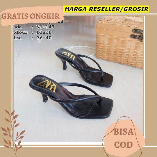 Sandal High Heels Wanita Terbaru 2022 Import Kondangan Simpel Perempuan ...