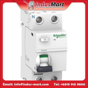 [Refurbish] SCHNEIDER A9R71240 Acti 9 iID - RCCB - 2P - 40A - 30mA - type AC | Lazada
