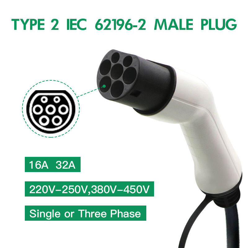 32A EV Charger Type 1 Plug Stecker Adapter EVSE SAE J1772 Convertor ...