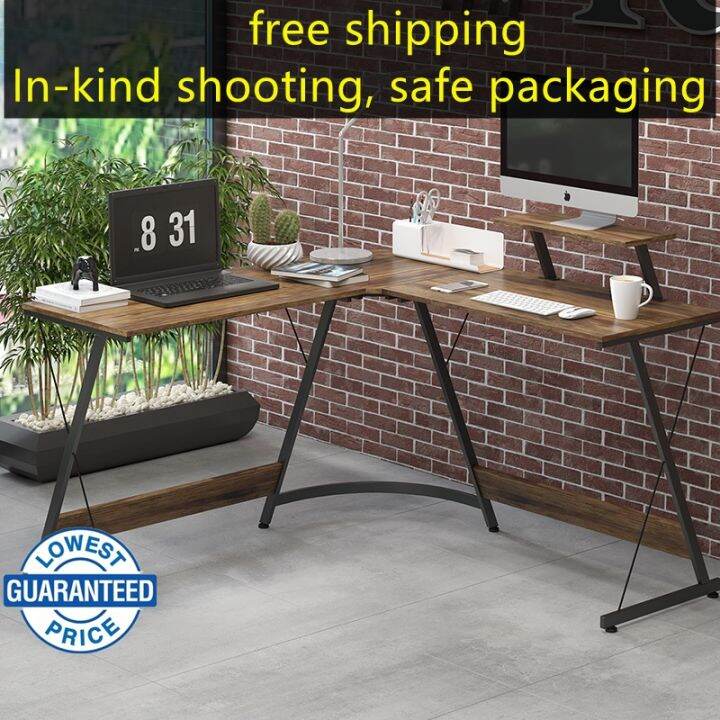 High quality modern minimalist computer desk solid wood study home ...