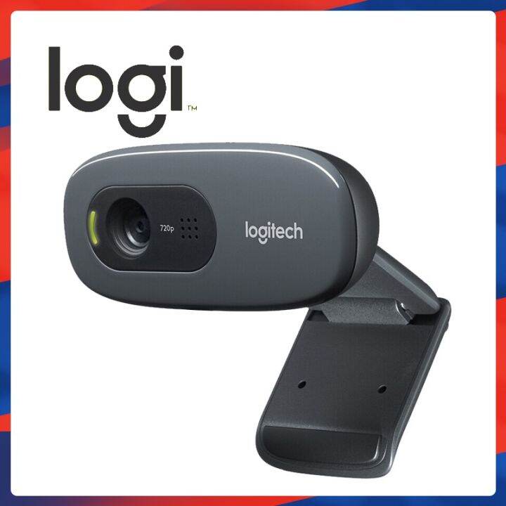 Logitech C270 HD Webcam,HD 720p/30fps,Widescreen HD Video Calling,HD ...