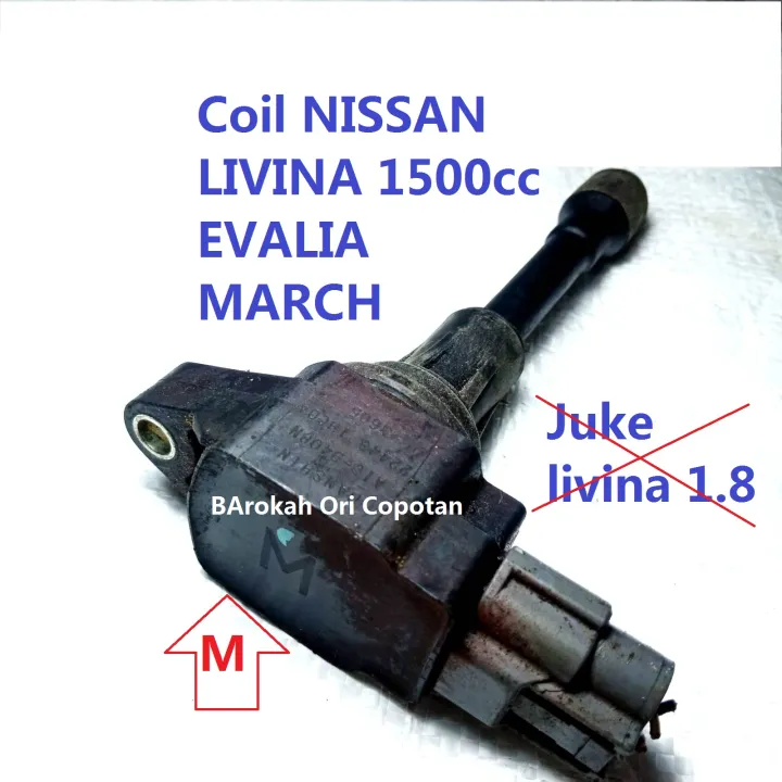 Coil KOIL Nissan Livina Grand Evalia Latio ori original Copotan asli HAnshin Ignition | Lazada ...