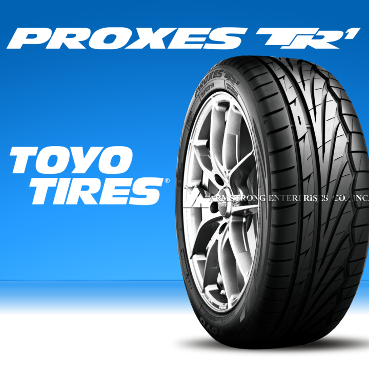 Toyo Tires Proxes TR1 (PXTR1) 195/55 R 15 Passenger Car Radial Tire | Lazada PH