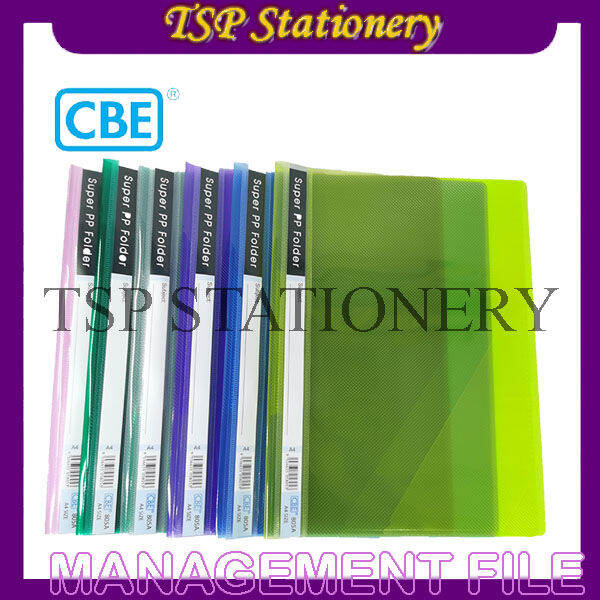 ORIGINAL CBE A4 SZIE SUPER PP MANAGEMENT FILE 805A / PVC FOLDER / PVC ...