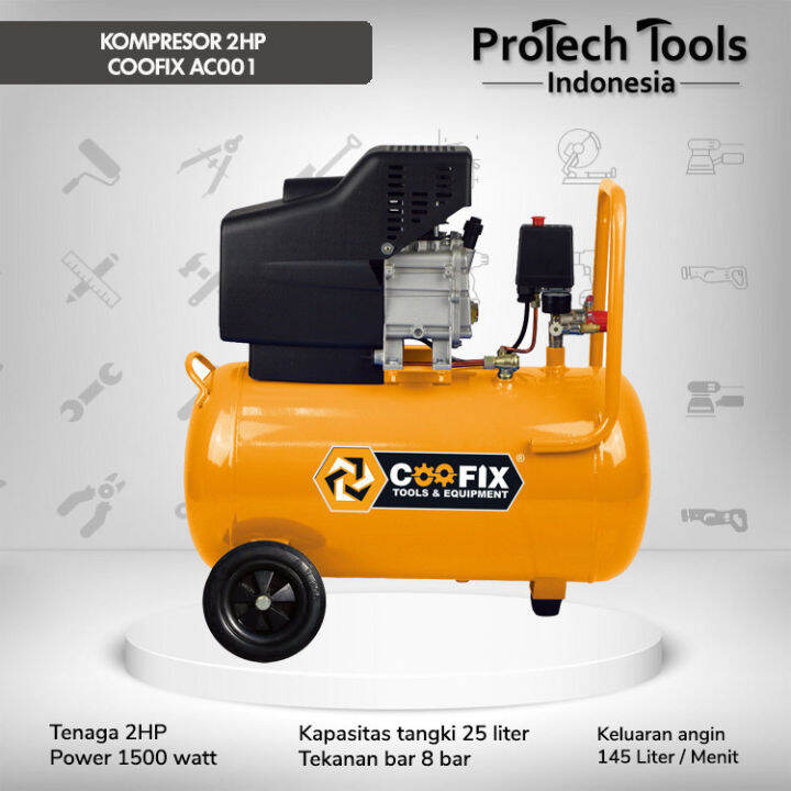 Kompressor Kompresor Angin Udara Isi Angin 2HP COOFIX CF-AC001 | Lazada Indonesia