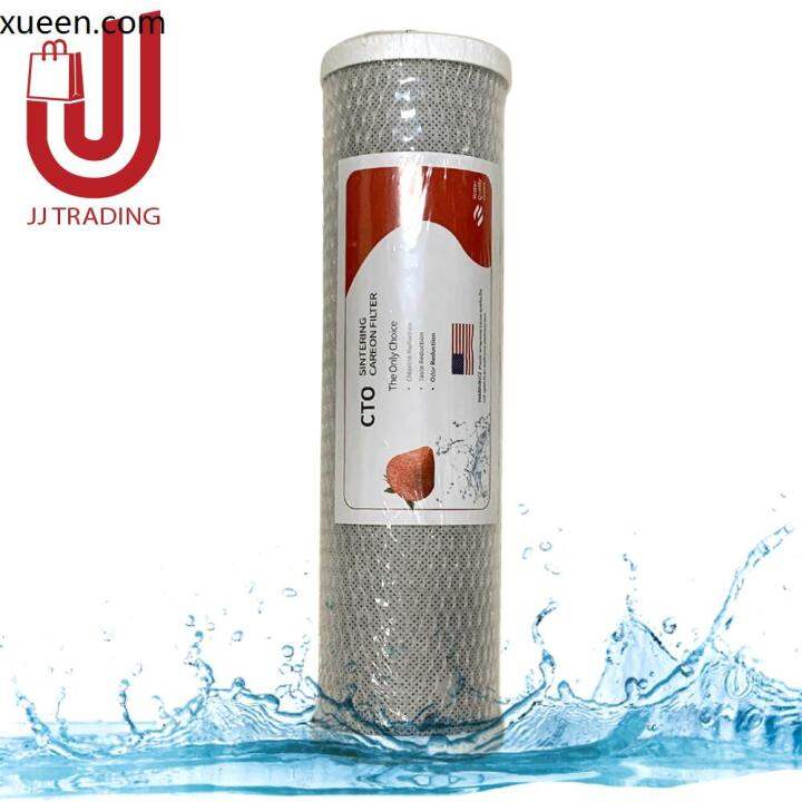 【READY STOCK】 ♀Water Filter 5 Micron 10 INCH CTO Carbon Block Filter ...