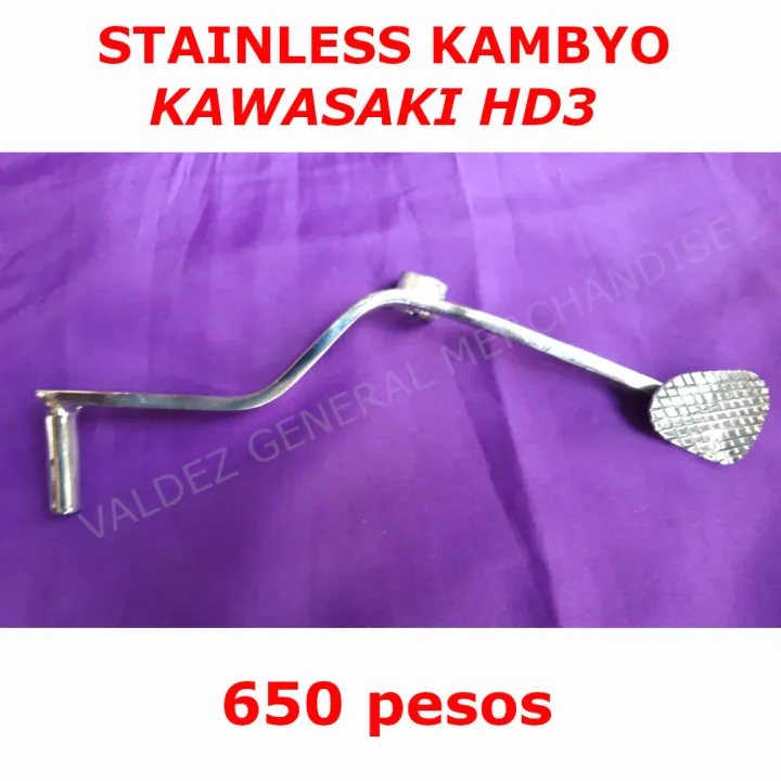 Stainless KAMBYO for KAWASAKI HD3 " 2 STROKE" Standard Style 650 ...