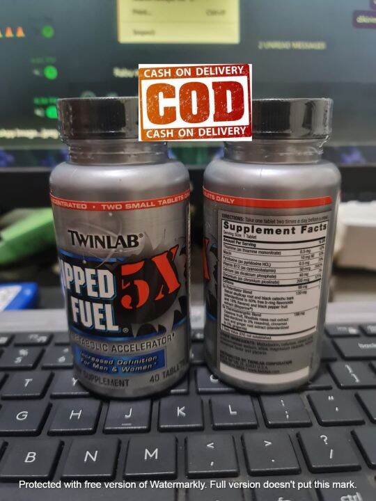 Twinlab Ripped Fuel 5x 40 tabs (Sale Expired 08/23) | Lazada Indonesia