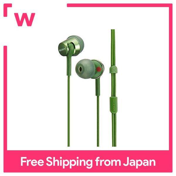 หูฟัง SONY earphone MDR-EX155: Canal Type Green MDR-EX155 g | Lazada.co.th