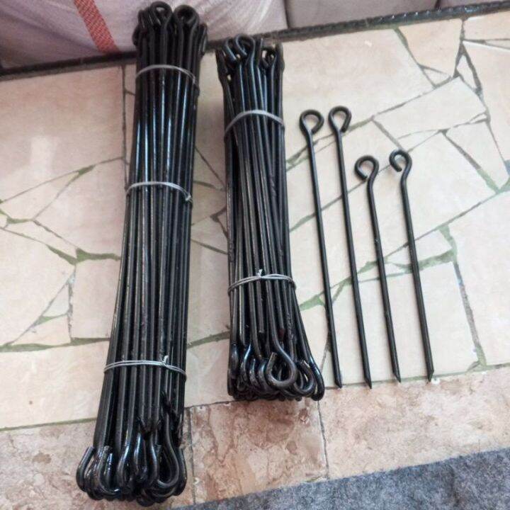 Pasak tenda 20/30/40cm patok besi bijian kuat bagus | Lazada Indonesia